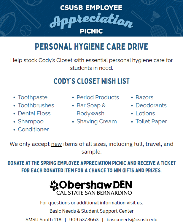 Employee Appreciation Picnic | CSUSB